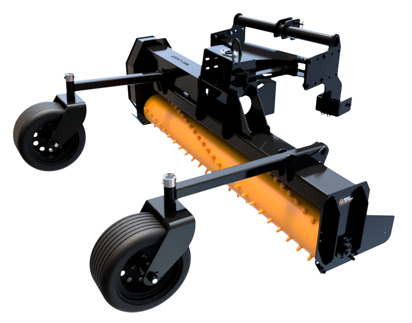 Tractor Harley Rake/ Soil Conditioner | Quick Power Scape 3-Point PTO ...