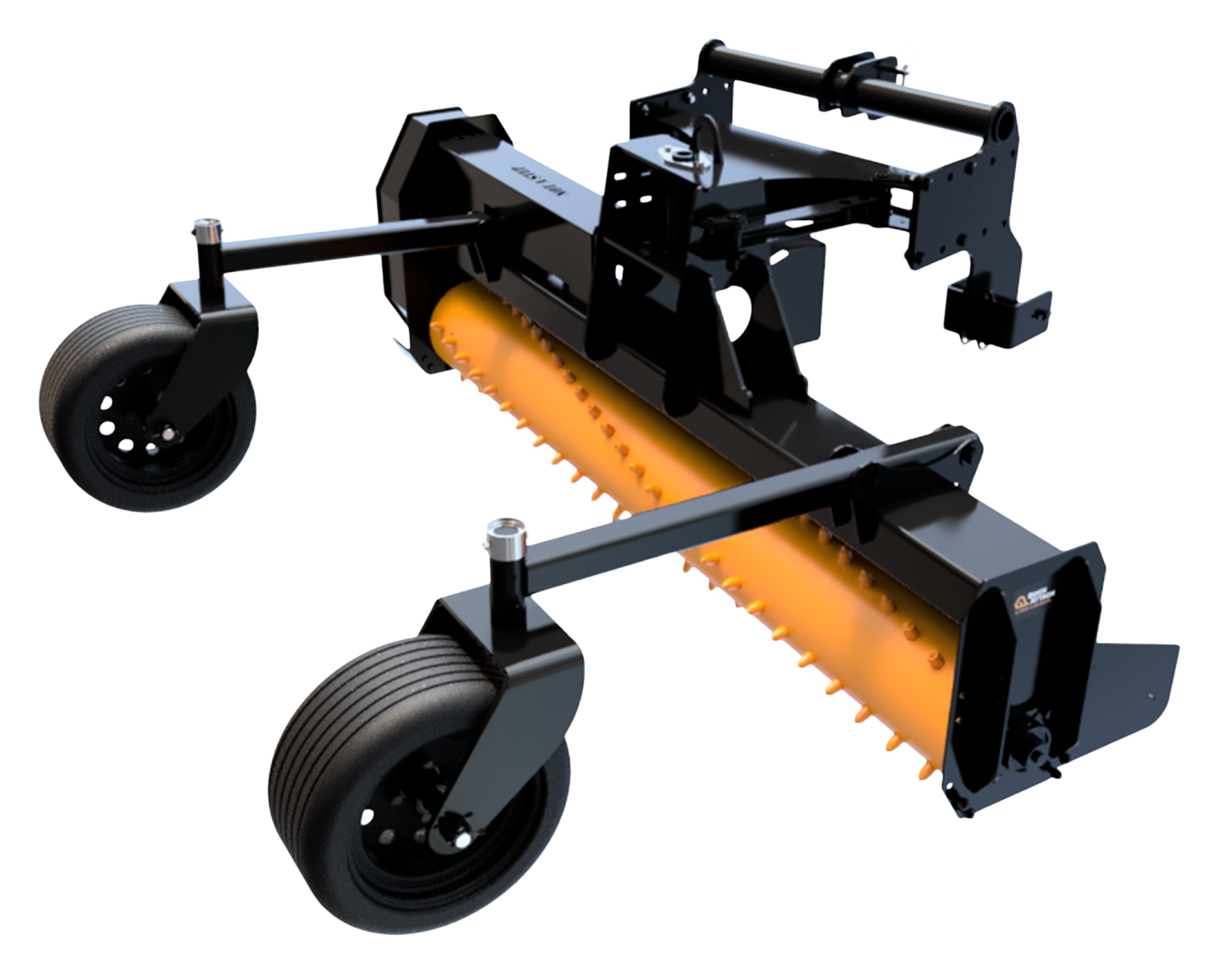 Tractor Harley Rake/ Soil Conditioner | Quick Power Scape 3-Point PTO ...