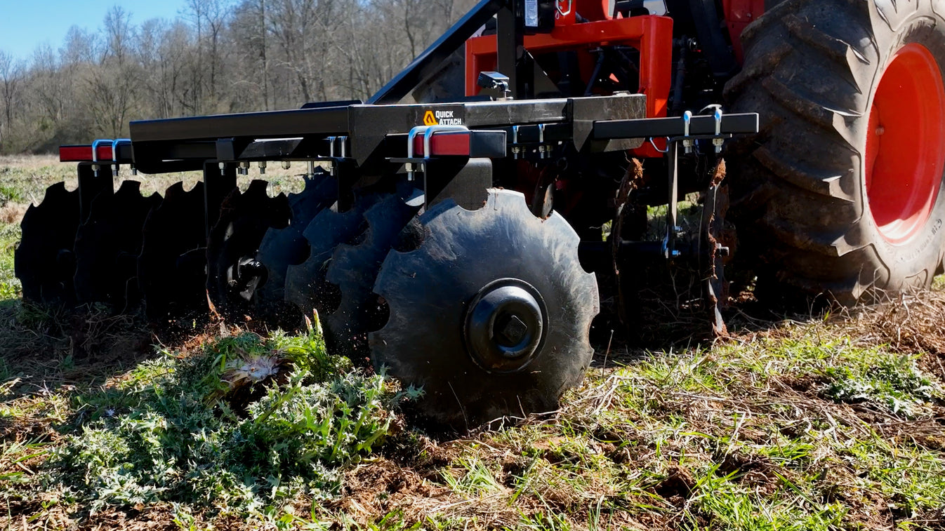Quick Disc-Tractor Disc Harrow – Quick Attach