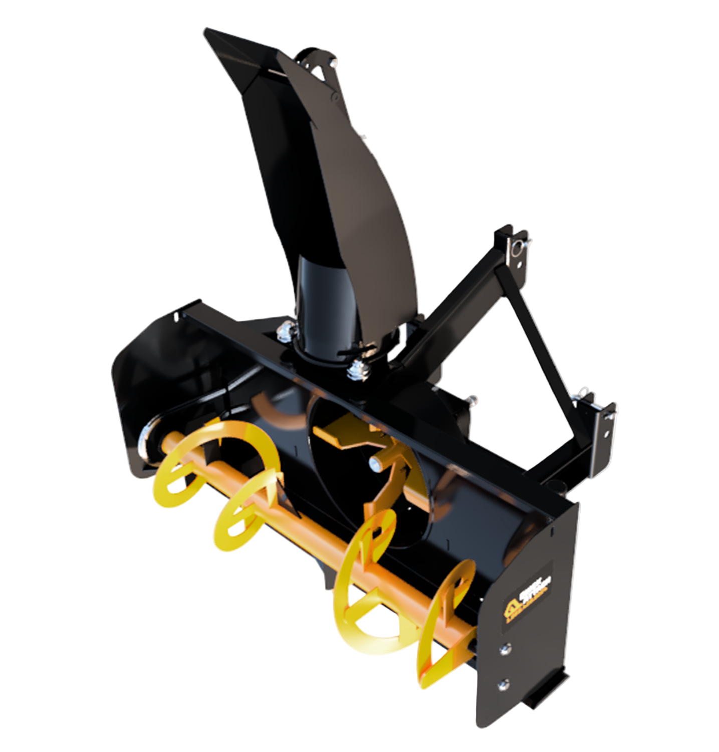 EZ Snow-Away RM - 3-Point PTO Commercial Rear Mount Snowblower – Quick ...