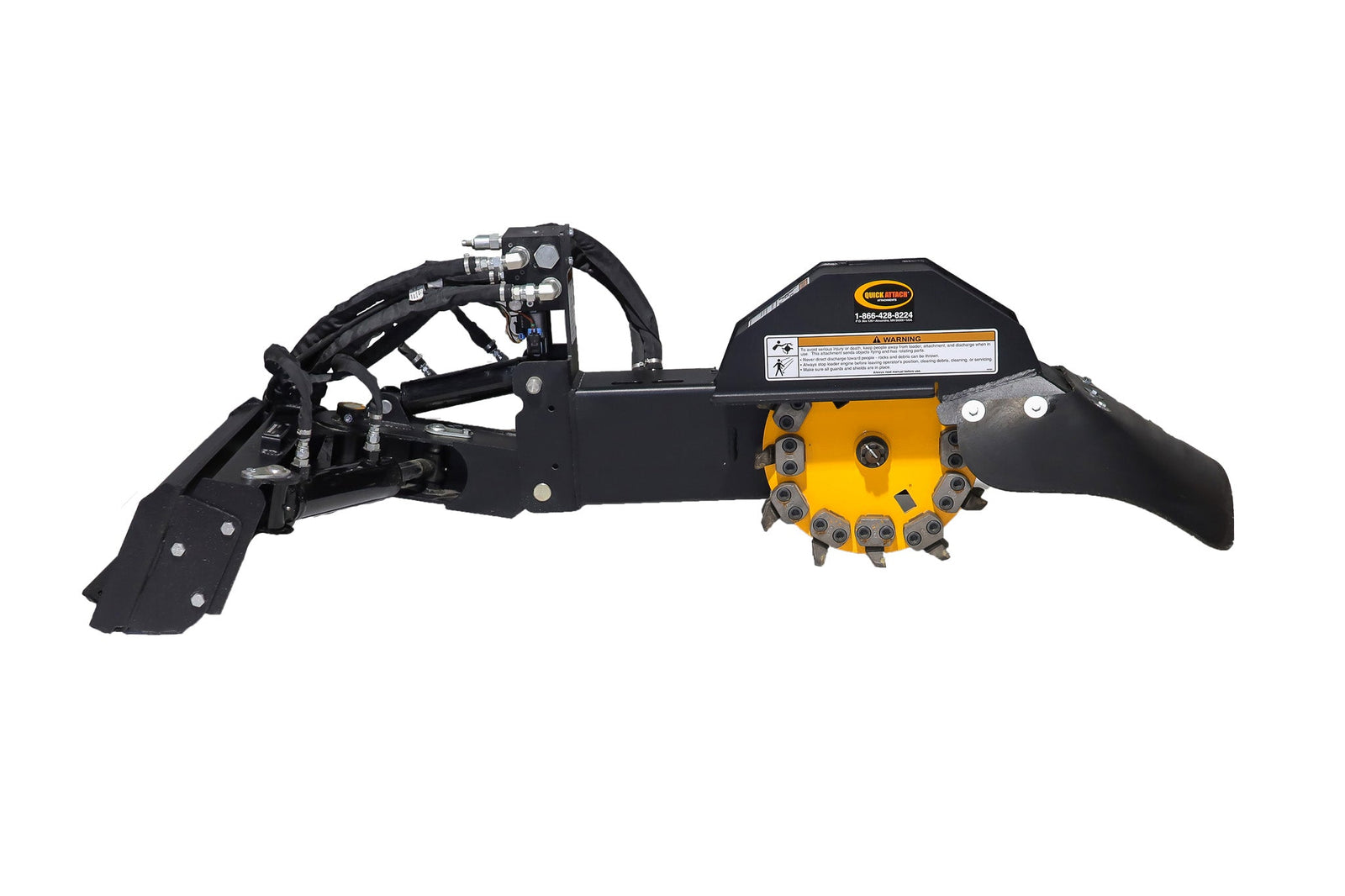 Mini Skid Steer Stump Grinder | The Quick Stump-Away Mini