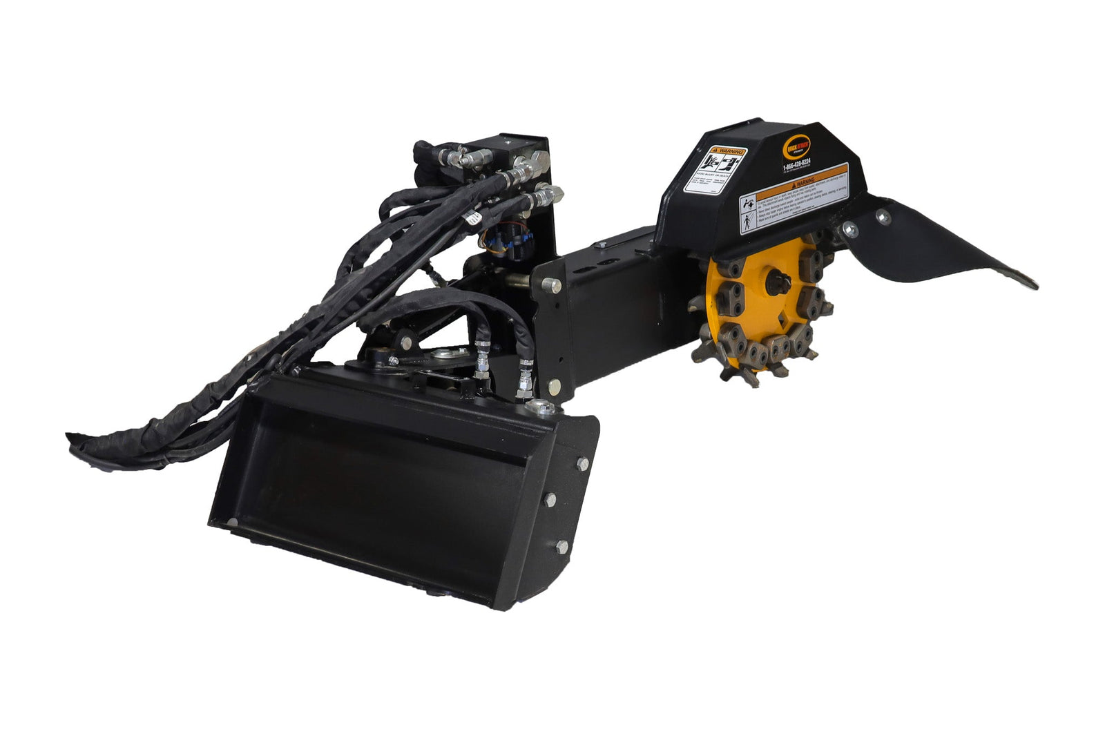 Mini Skid Steer Stump Grinder | The Quick Stump-Away Mini