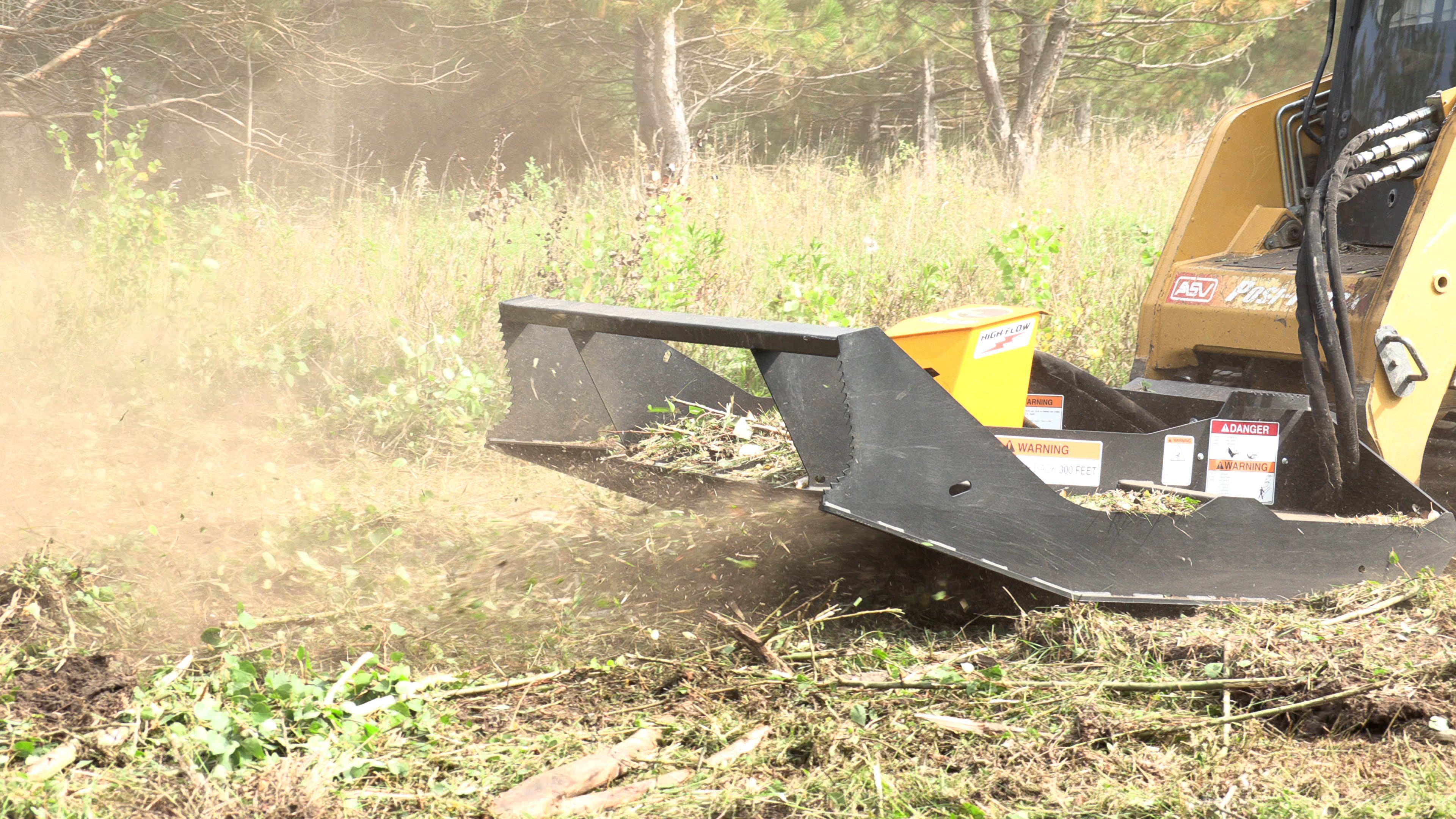 Skid Steer | Cutters & Forestry – Quick Attach