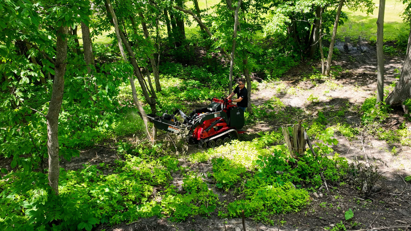 Industrial Mini Skid Steer Brush Cutter/Brush Mower- The Brush Buster ...