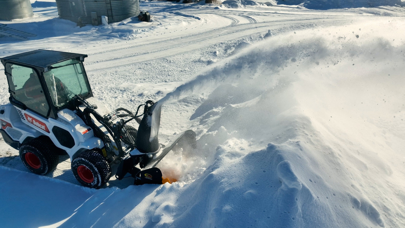 Mini Skid Steer Snowblower | The Summit Mini – Quick Attach