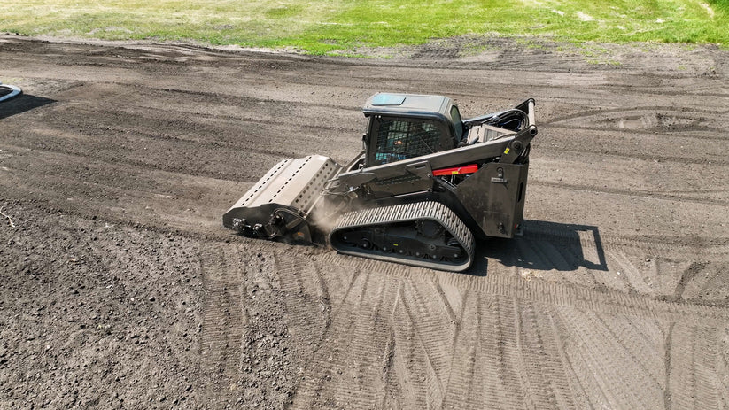 Skid Steer Landscape Rake | Quick Attach | Rock Hound