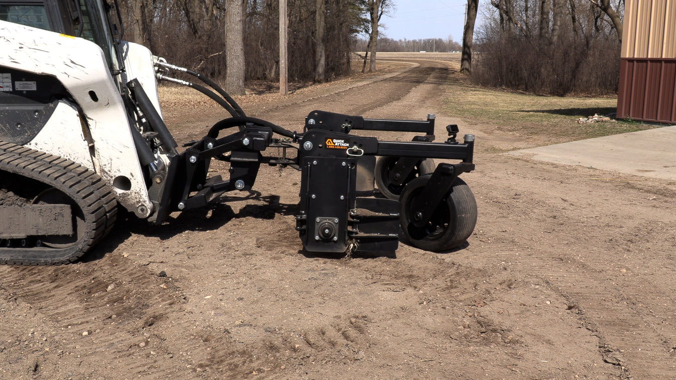 #1 Skid Steer Soil Conditioner Skid Steer Harley Rake | Quick Power ...