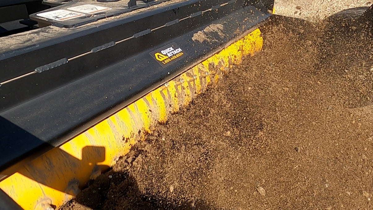 #1 Skid Steer Soil Conditioner Skid Steer Harley Rake | Quick Power ...