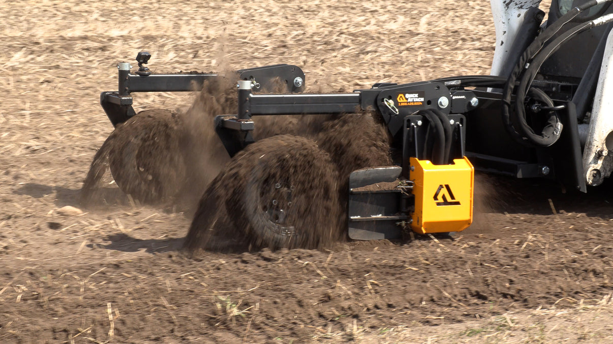 #1 Skid Steer Soil Conditioner Skid Steer Harley Rake | Quick Power ...