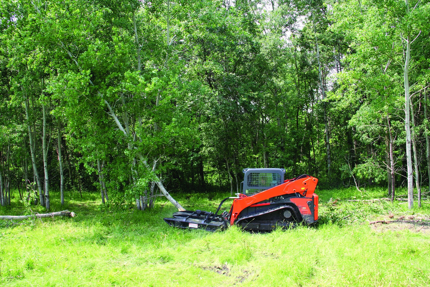 Skid Steer Brush Cutter/ Mowers For Sale | 2 Year Industrial Warranty ...