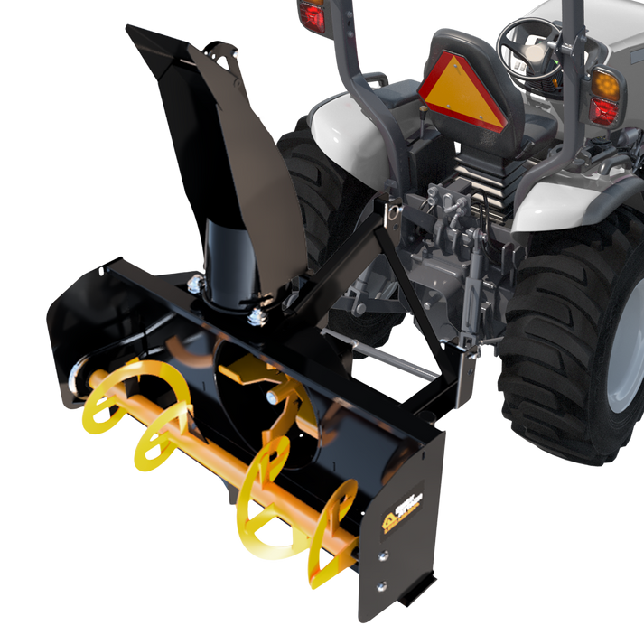 EZ Snow-Away RM - 3-Point PTO Commercial Rear Mount Snowblower – Quick ...