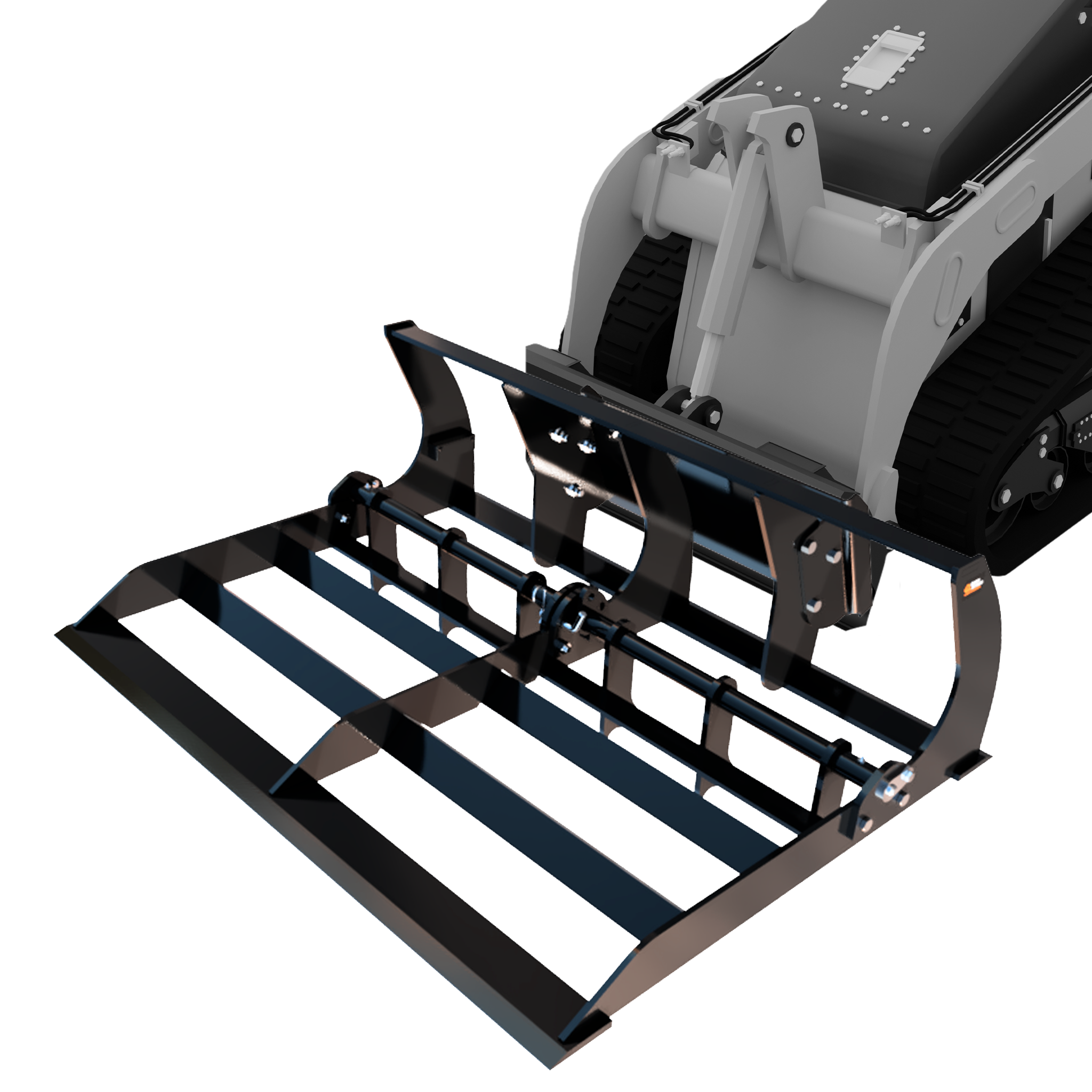 Mini Skid Steer Land Planer | Land Leveler Mini Planer – Quick Attach