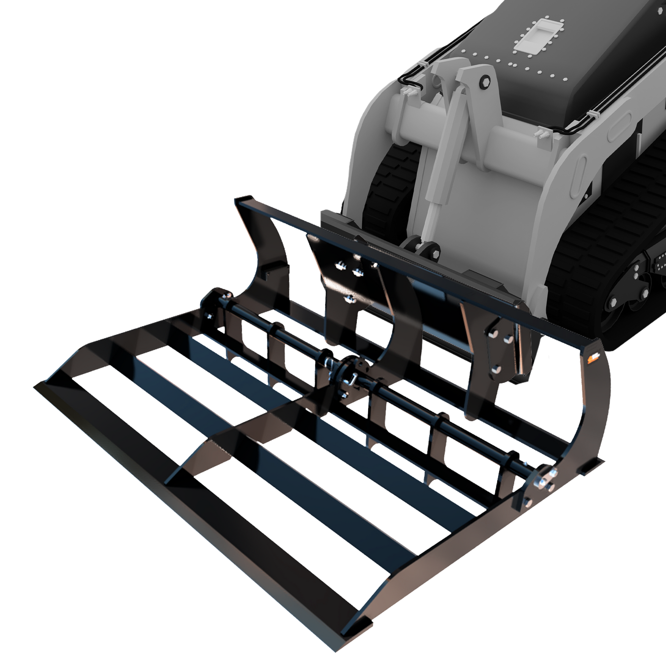 Mini Skid Steer Land Planer | Land Leveler Mini Planer – Quick Attach