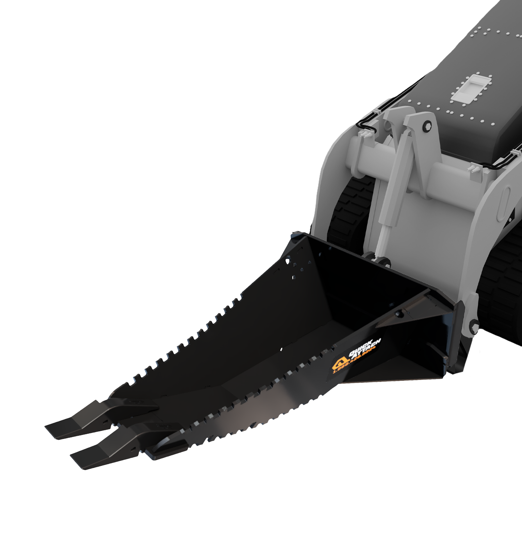 Mini Skid Steer | Buckets & Forks – Quick Attach