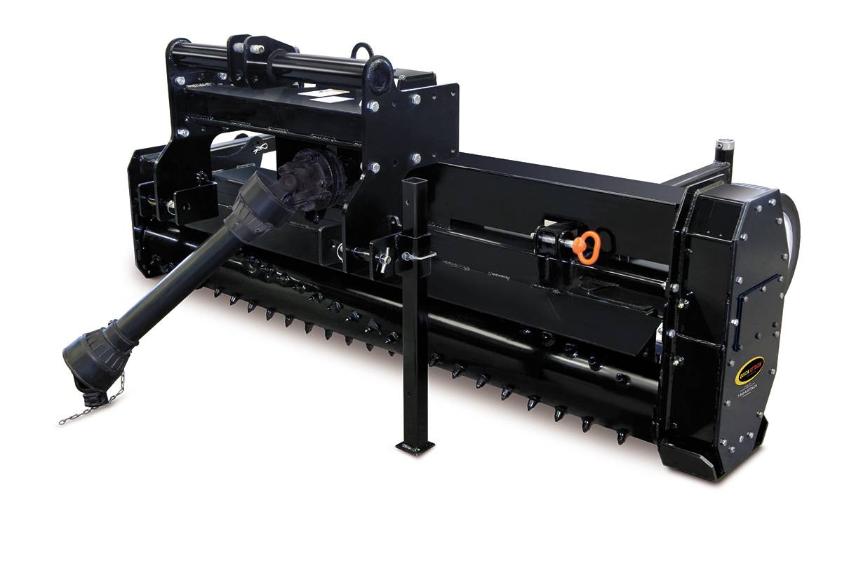 Tractor Harley Rake/ Soil Conditioner | Quick Power Scape 3-Point PTO ...