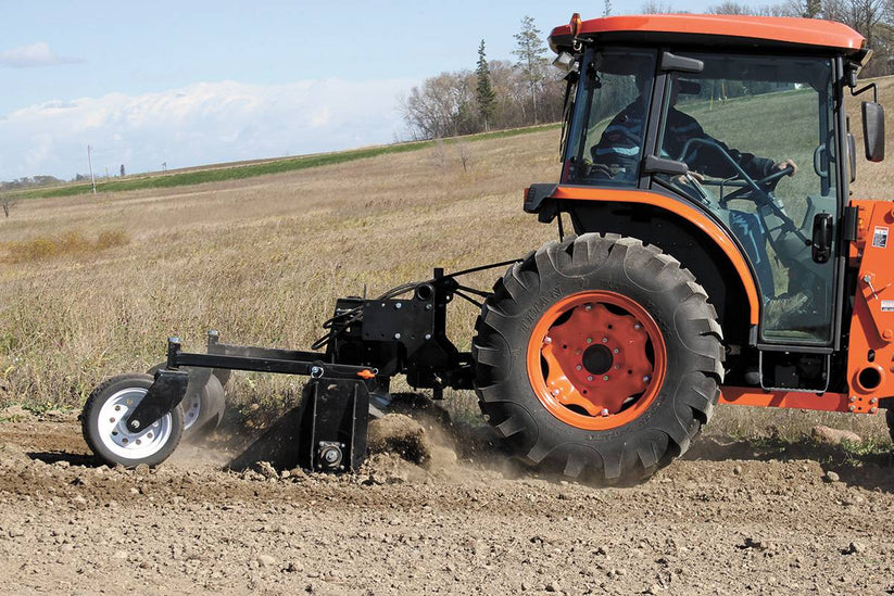 Tractor Harley Rake/ Soil Conditioner | Quick Power Scape 3-Point PTO ...