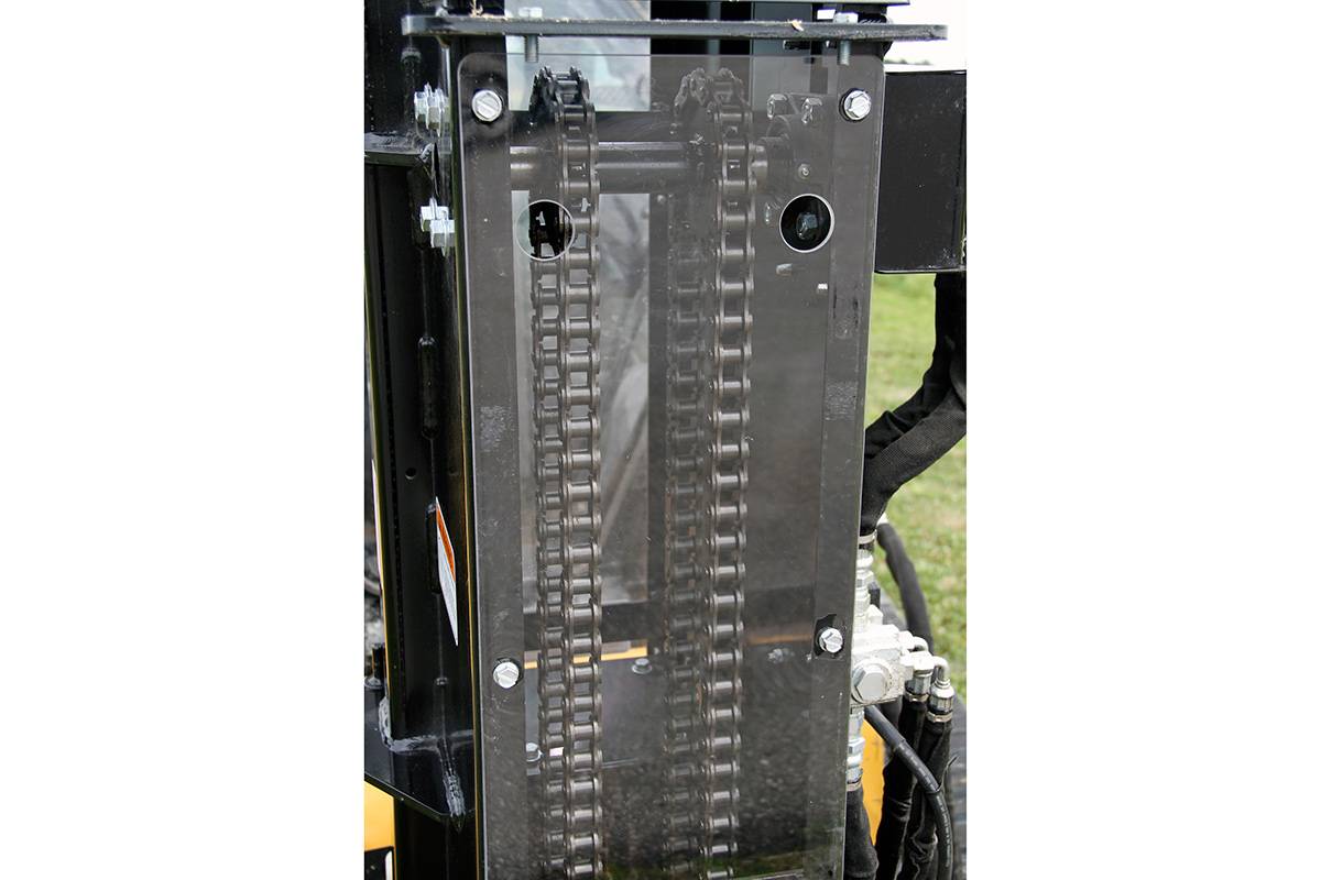 Skid Steer Drop Hammer Post Driver | Quick Sledge-Commercial Post ...