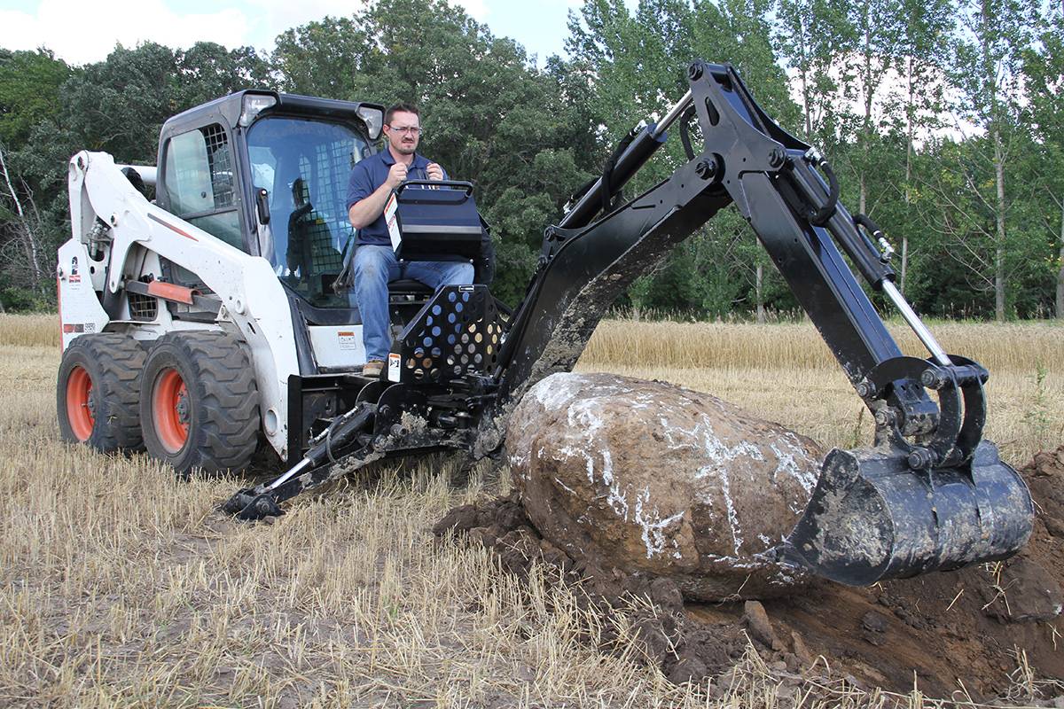 Quick Xcavator Backhoe – Quick Attach