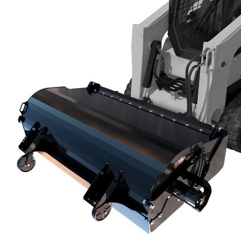 Skid Steer Pick Up Broom HD | Clean Sweep HD™-Industrial Pick-Up Broom ...