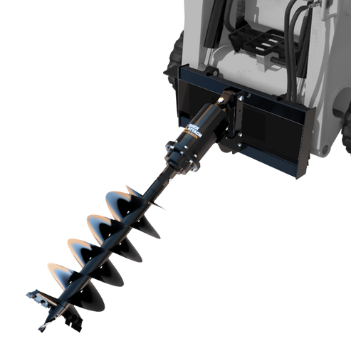 Skid Steer Auger | The Bore Pig – Quick Attach