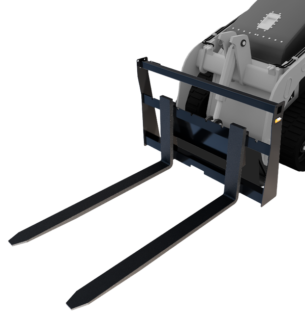 Mini Skid Steer Heavy-Duty Pallet Forks – Quick Attach