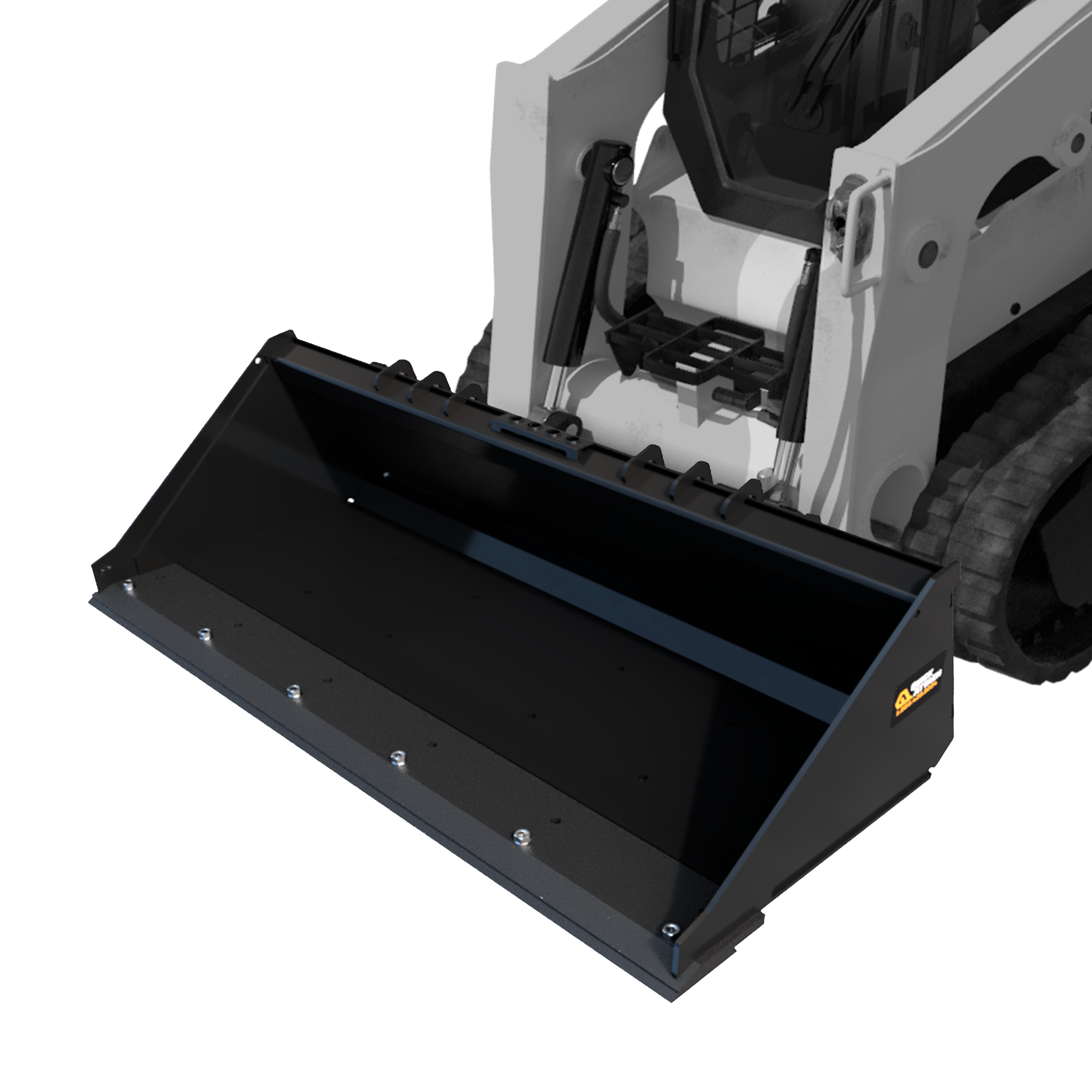 Quick Move XHD - Industrial Skid Steer Bucket | Made In USA | 2 Year ...