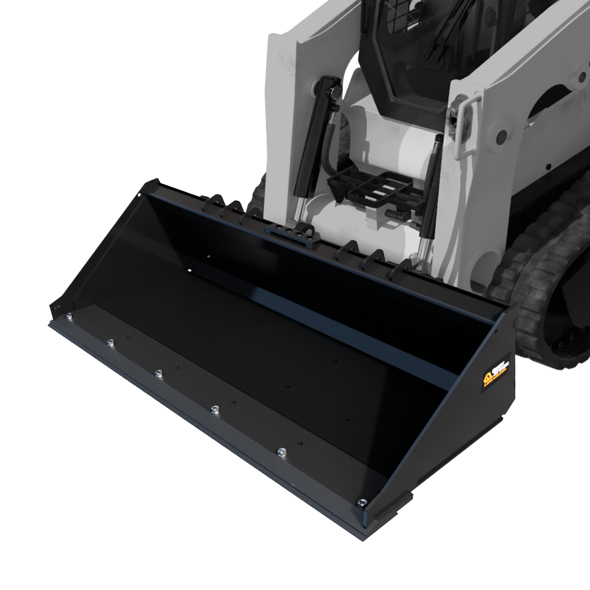 Quick Move XHD - Industrial Skid Steer Bucket | Made In USA | 2 Year ...