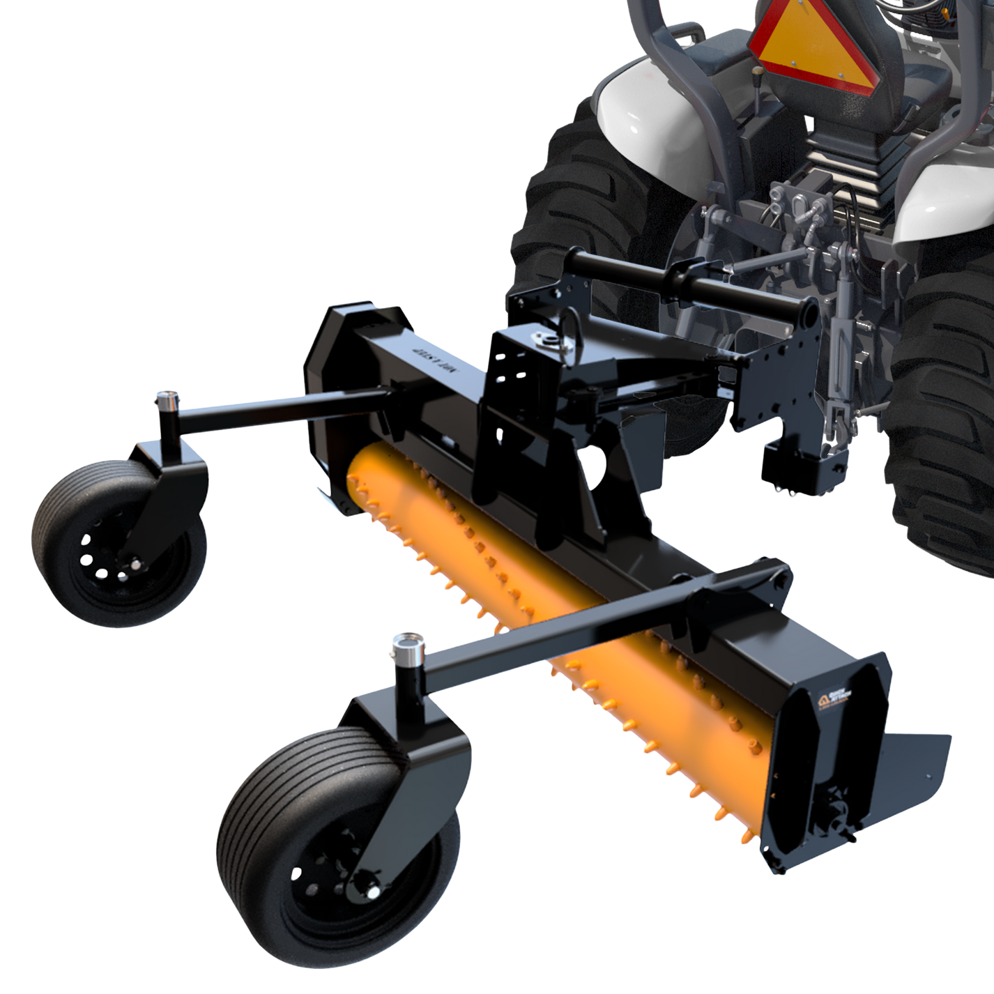 Tractor Harley Rake/ Soil Conditioner | Quick Power Scape 3-Point PTO ...