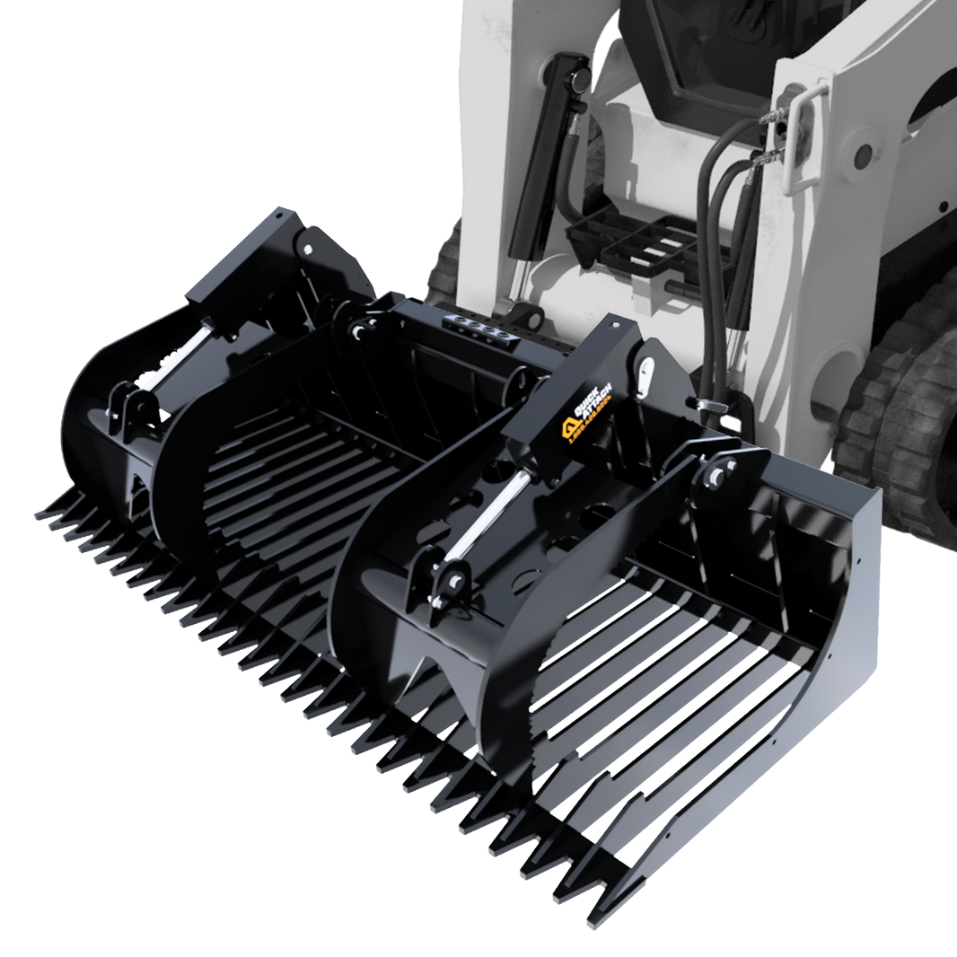 Skid Steer Grapples | Rock Grapples | Quick Attach