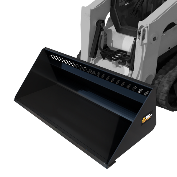 Massive Skid Steer Snow/ Light Material Bucket For Sale-2 Year Warranty ...