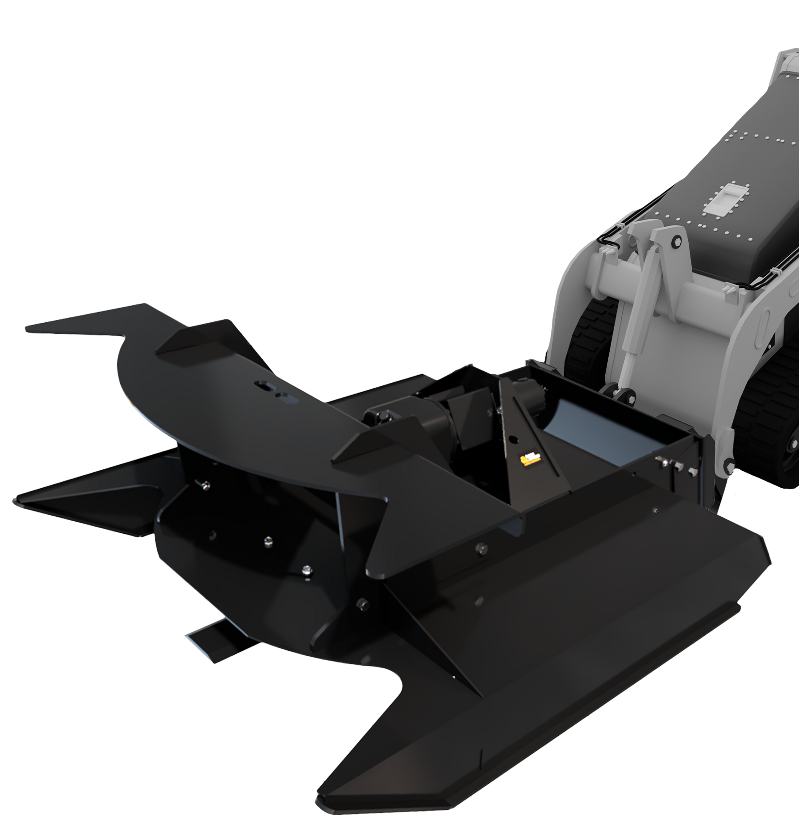 Industrial Mini Skid Steer Brush Cutter/Brush Mower- The Brush Buster ...
