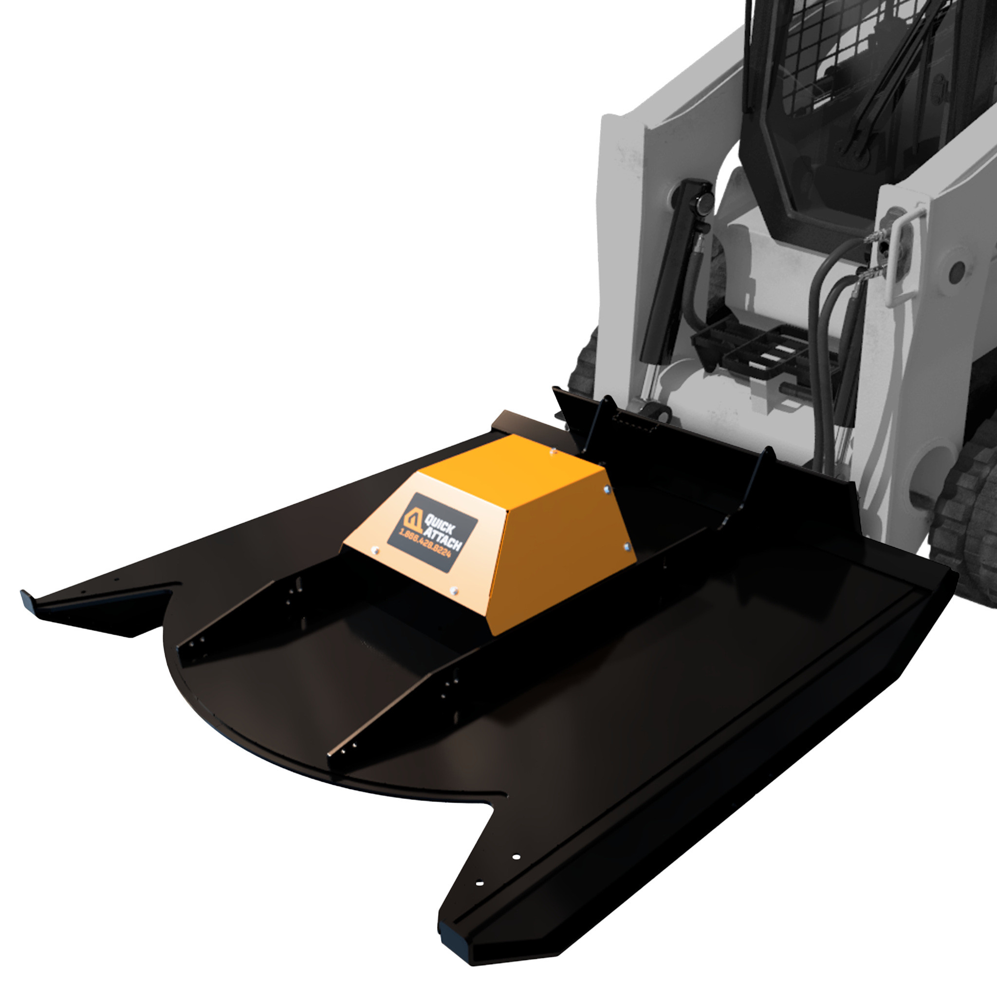 Skid Steer Brush Cutter/ Mowers For Sale | 2 Year Industrial Warranty ...