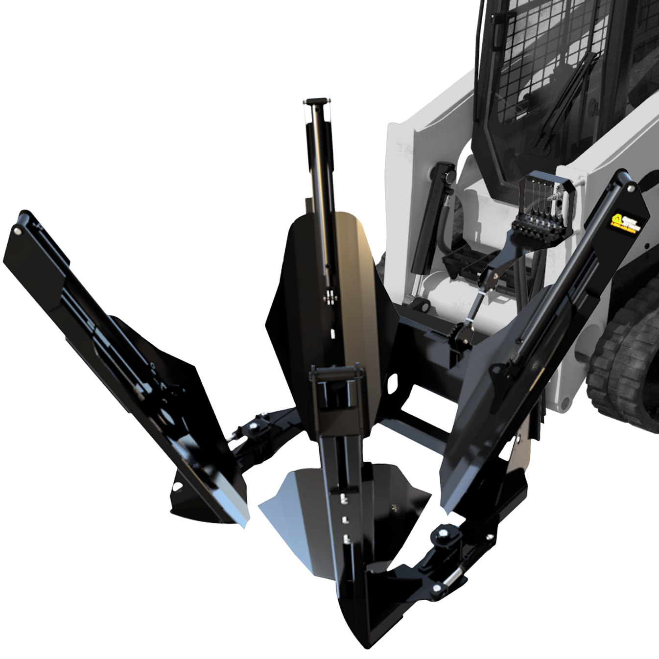 Skid Steer Tree Spade | Tree Jack-Tree Spade – Quick Attach