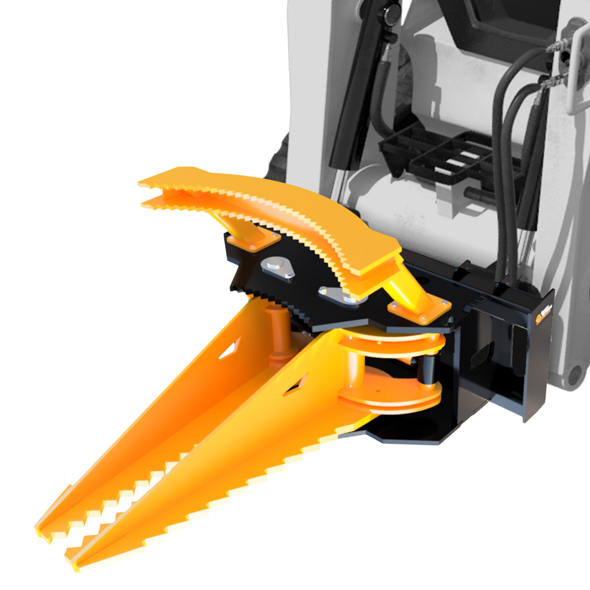 Skid Steer Extreme Tree Puller | Xtreme Power Claw Heavy-Duty Tree ...