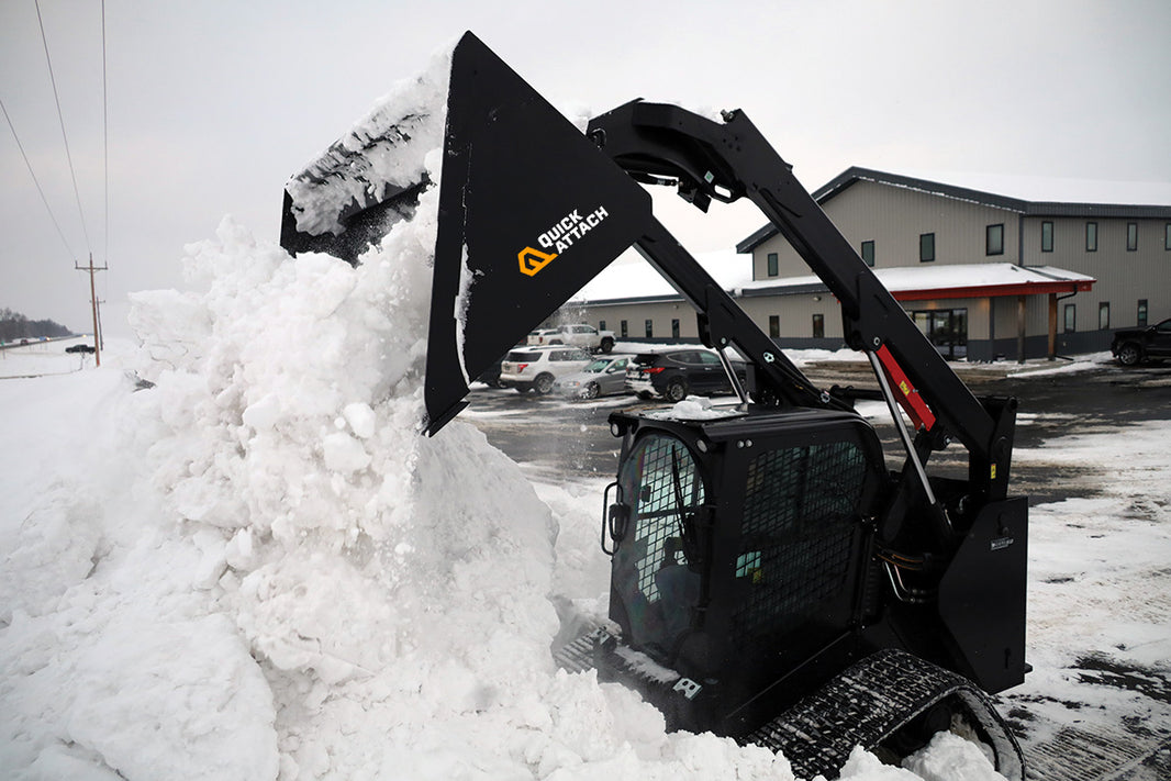 Skid Steer | Application | Snow Removal – Quick Attach