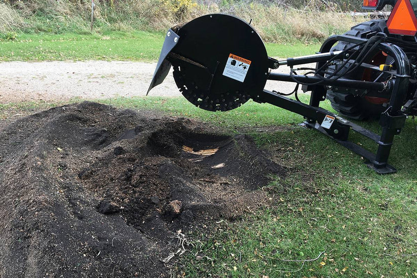 3-Point Stump Grinder | Quick Stump-Away 3-Point – Quick Attach