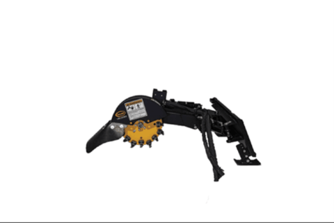 Skid Steer Stump Grinder | The Quick Stump Away – Quick Attach