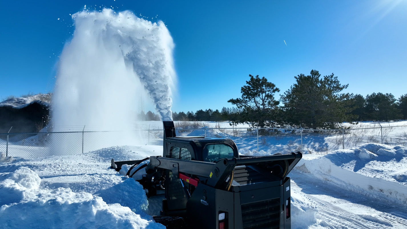 Standard Flow Skidsteer Snow Blower | The Summit Series – Quick Attach