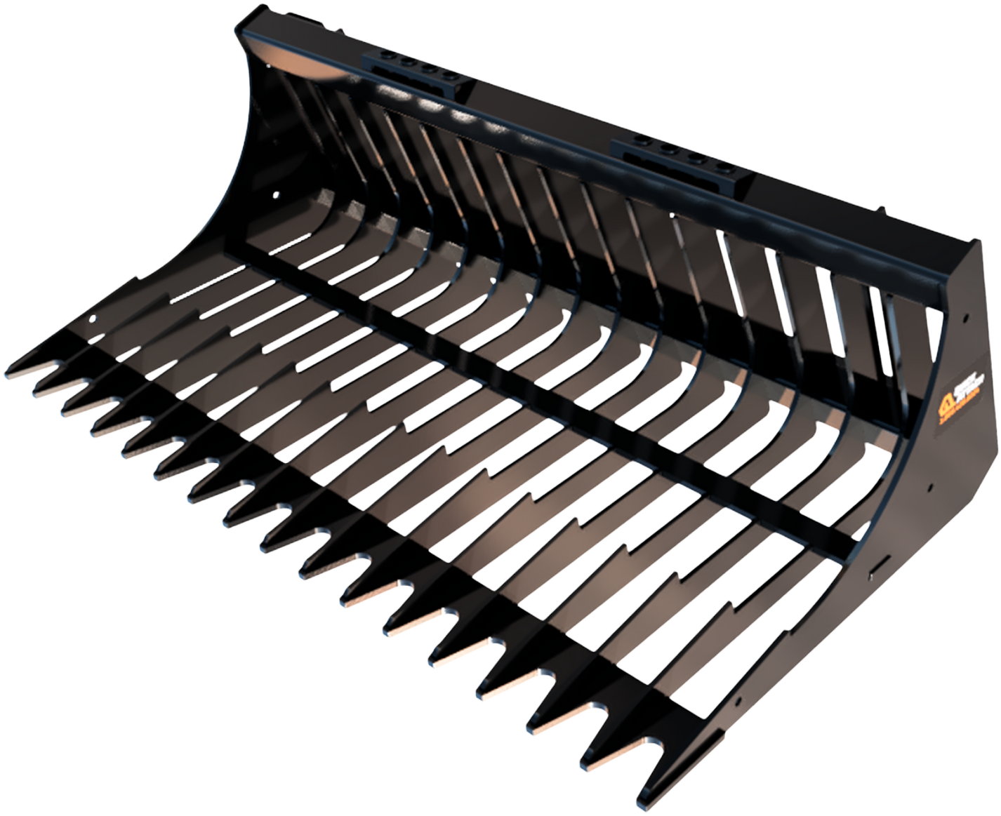 Skid Steer Rock Bucket | The Rock Scoop – Quick Attach