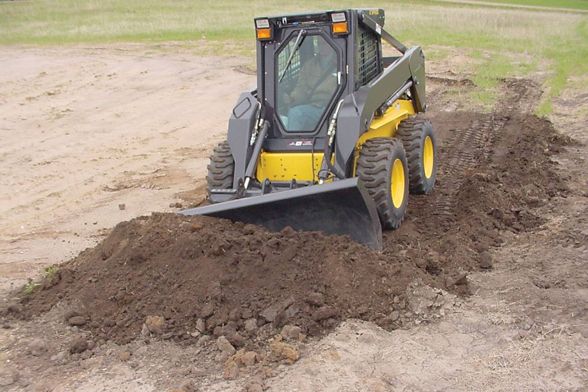 Skid Steer Dozer Blade | Versa Blade-Industrial 6-Way Dozer Blade ...