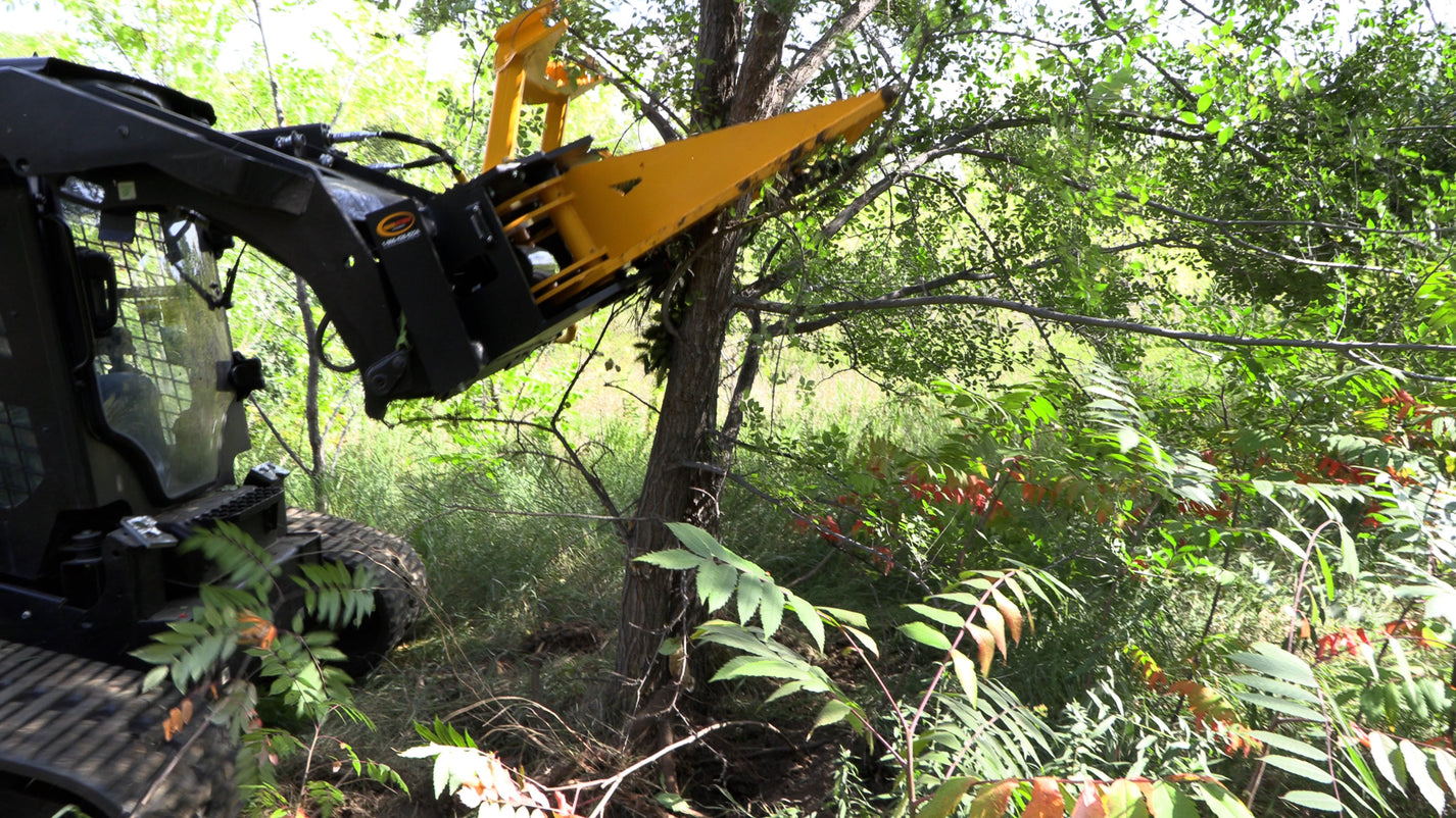 Skid Steer Extreme Tree Puller | Xtreme Power Claw Heavy-Duty Tree ...