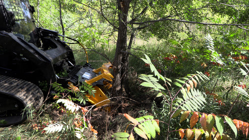 Skid Steer Extreme Tree Puller | Xtreme Power Claw Heavy-Duty Tree ...