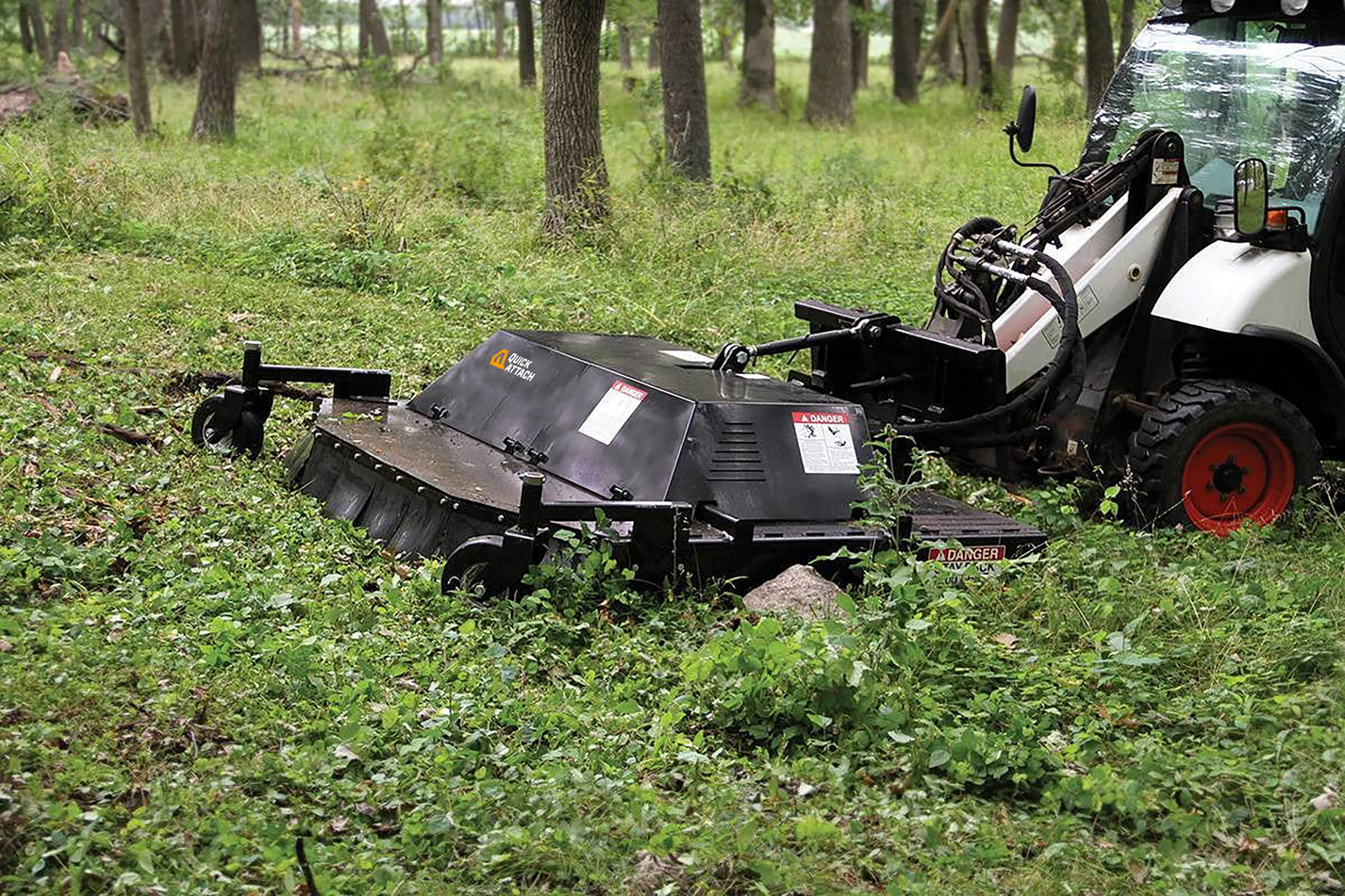 84" Brush Mower | Brush Buster Max - Commercial High Flow Dual Rotary ...